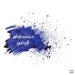 Splash ink spot ink drops black background Vector Image