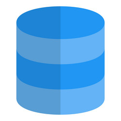 Database software used to maintain records Vector Image