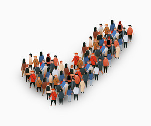 Group of People Vector Images (over 350,000)