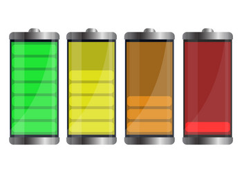 Batteries Royalty Free Vector Image - VectorStock
