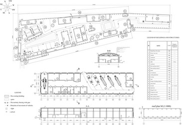 Drawing of vehicle fleet format Royalty Free Vector Image