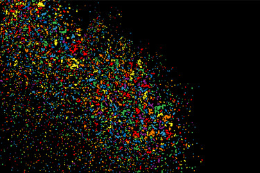 Noise of confetti Royalty Free Vector Image - VectorStock