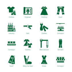 Belt icons Royalty Free Vector Image - VectorStock