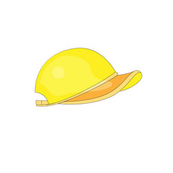 Head baseball cap cartoon Royalty Free Vector Image
