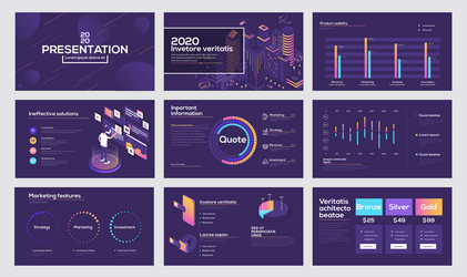 Infographics slide template design Royalty Free Vector Image