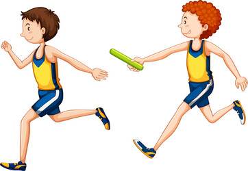 Relay Race Cartoon Vector Images (over 140)