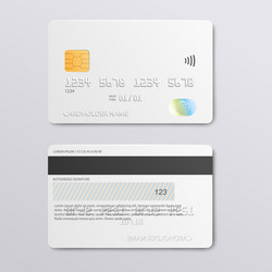 Credit Card Back Template Vector Images (over 1,500)