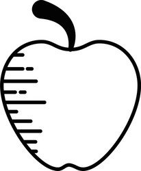 Fruit Uncolored Vector Images (over 140)