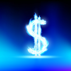 Money Symbol Dollar Sign Blue Vector Images (over 21,000)