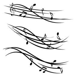 Music piano note Royalty Free Vector Image - VectorStock