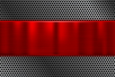 Red and silver metal texture Royalty Free Vector Image