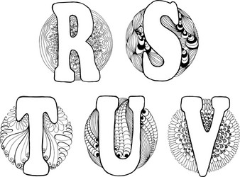 Doodle Letter R Vector Images (over 290)