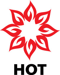 Red lion head angry roaring logo icon Royalty Free Vector