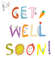 Get Well Soon Font Vector Images (over 130)