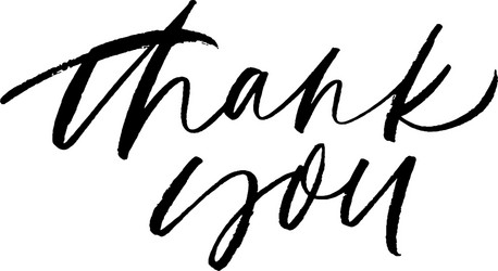 Thank You Cursive Vector Images (over 380)