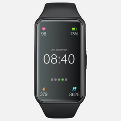 Smartwatch with multiple smart watch clock faces Vector Image