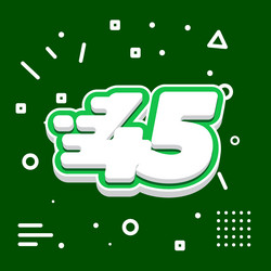 Number 45 Vector Images (over 1,500)