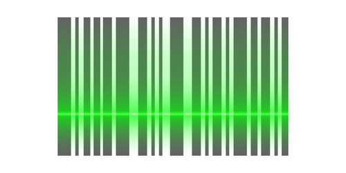 Ean code sticker linear barcode abstract product Vector Image