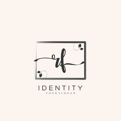 Rf Monogram Vector Images (over 1,900)