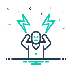 Aggressive Royalty Free Vector Image - VectorStock