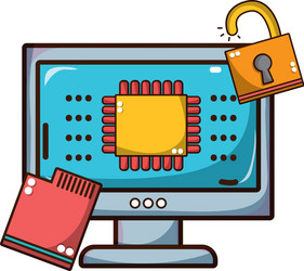 Threat Cartoon Cybersecurity Vector Images (over 410)