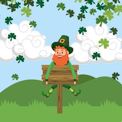 Dwarf man road sign Royalty Free Vector Image - VectorStock