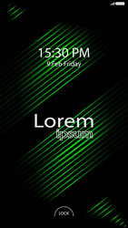 Modern lock screen for mobile apps Royalty Free Vector Image