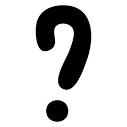 Semicolon punctuation stroke Royalty Free Vector Image