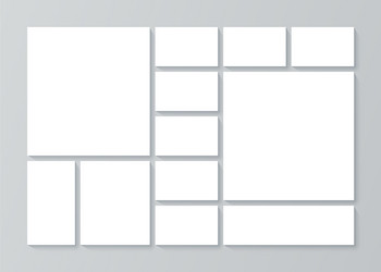 Photo Grid Collage Vector Images (over 1,000)