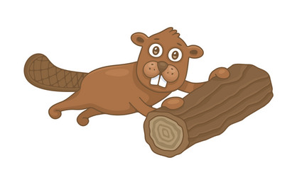 Beaver Royalty Free Vector Image - VectorStock