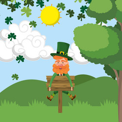 Dwarf man road sign Royalty Free Vector Image - VectorStock