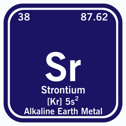 Strontium Periodic Table Vector Images (59)