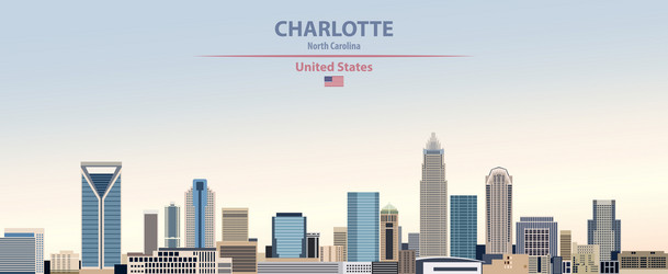 Charlotte Skyline Vector Images (over 160)