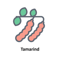 Tamarind Outline Vector Images (over 120)