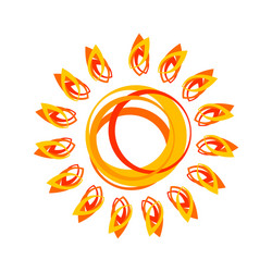 Abstract Sun Vector Images (over 260,000)