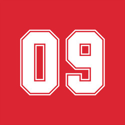 Football Numbers Vector Images (over 13,000)