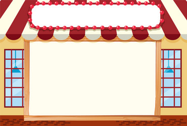 Market shop Royalty Free Vector Image - VectorStock