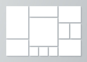 Photo Grid Collage Vector Images (over 1,000)