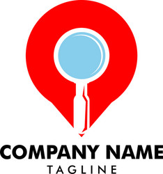 Magnifying glass icon doodle Royalty Free Vector Image