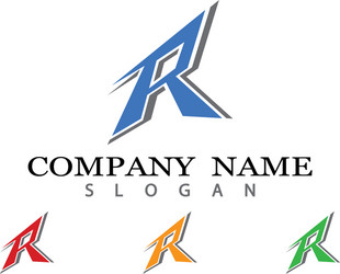 R letter icon Royalty Free Vector Image - VectorStock