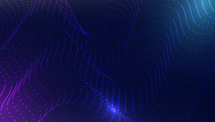 Abstract cyber space Royalty Free Vector Image