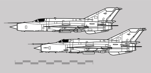 Mig 21 Jet Vector Images (10)