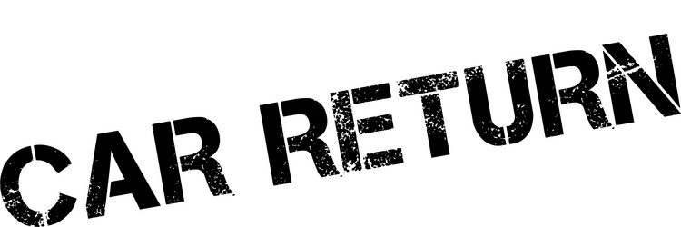 Return rubber stamp Royalty Free Vector Image - VectorStock