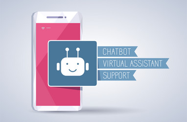 Help chat bot color icon Royalty Free Vector Image