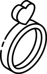 Wedding Ring Heart Vector Images (over 20,000)