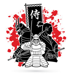 Samurai Royalty Free Vector Image - VectorStock