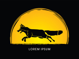 Running Fox Vector Images (over 720)