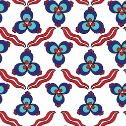 Turkish chintamani pattern Royalty Free Vector Image