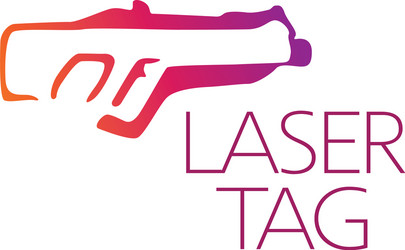 Set of logos for laser tag Royalty Free Vector Image