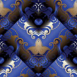 Paisley elegance floral seamless pattern Vector Image